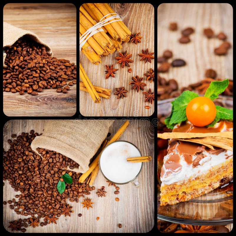 Coffee theme set stock image. Image of beverage, cafe - 50449037