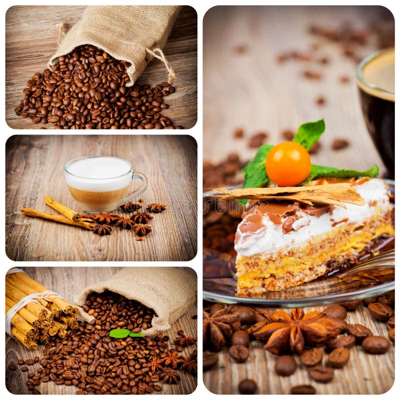 Coffee theme set stock image. Image of beverage, cafe - 50449037
