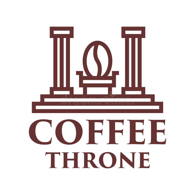 Throne Flat Illustration stock vector. Illustration of throne - 257893535