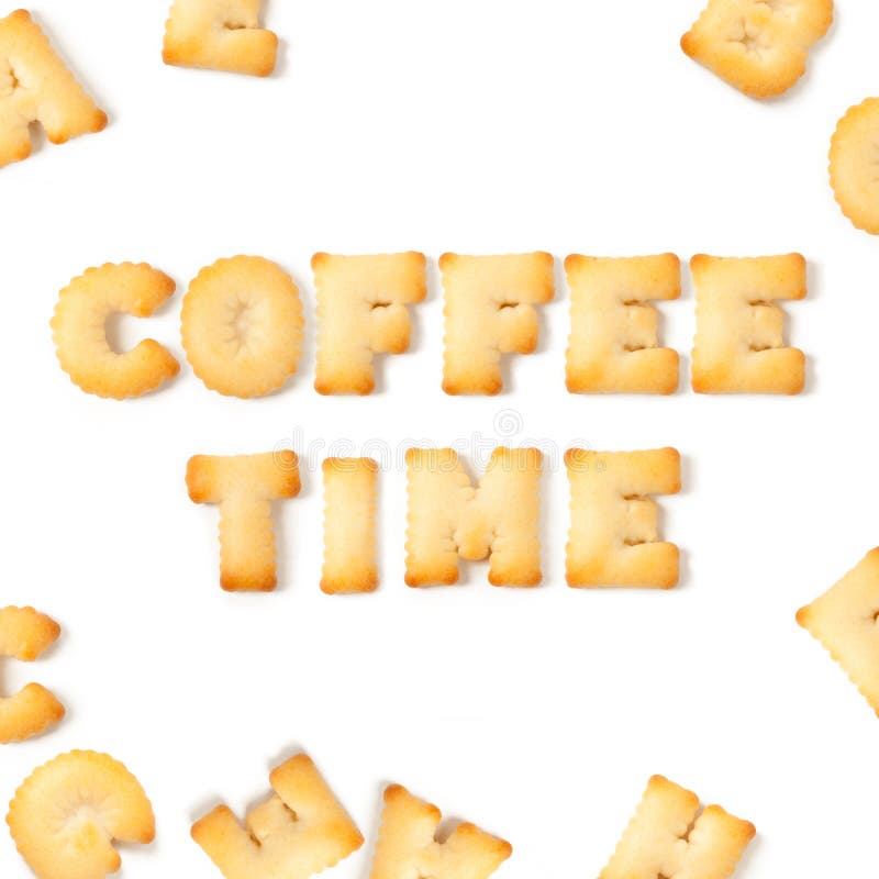Coffee Time Cookie Font Stock Photos - Free & Royalty-Free Stock Photos ...