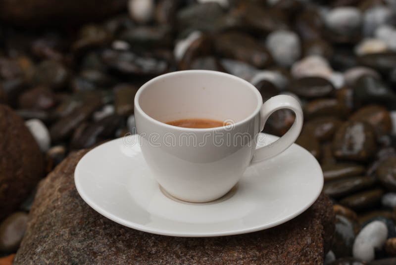 Coffee time stock image. Image of food, cookie, milk - 77462117