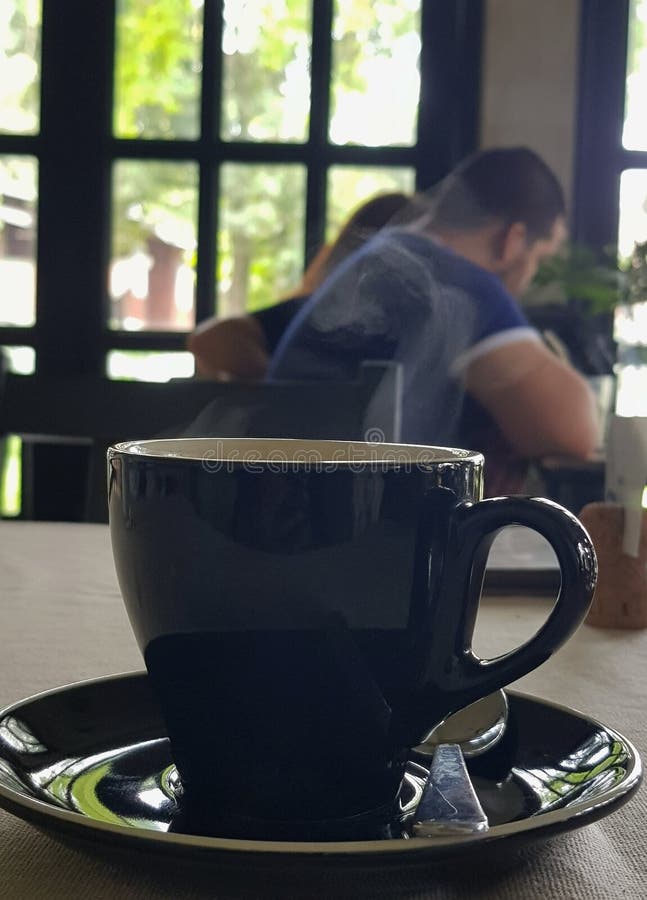 Coffee Time with the Love One Stock Image - Image of vientiane, coffee ...