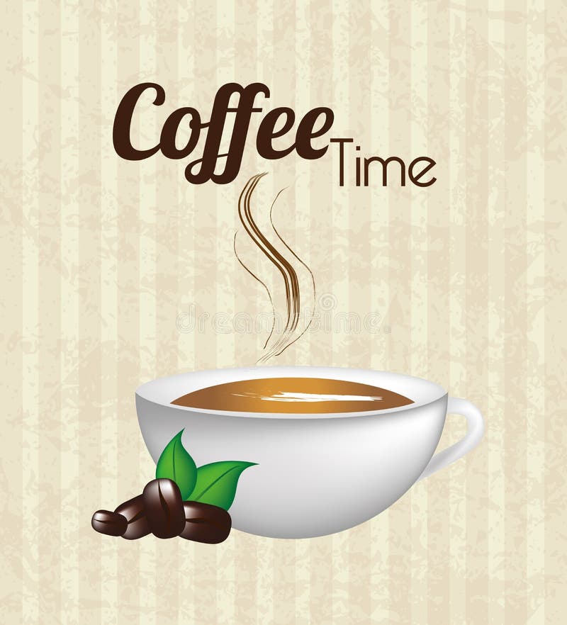 Coffee Tea Pause Time Stock Illustrations – 523 Coffee Tea Pause Time ...