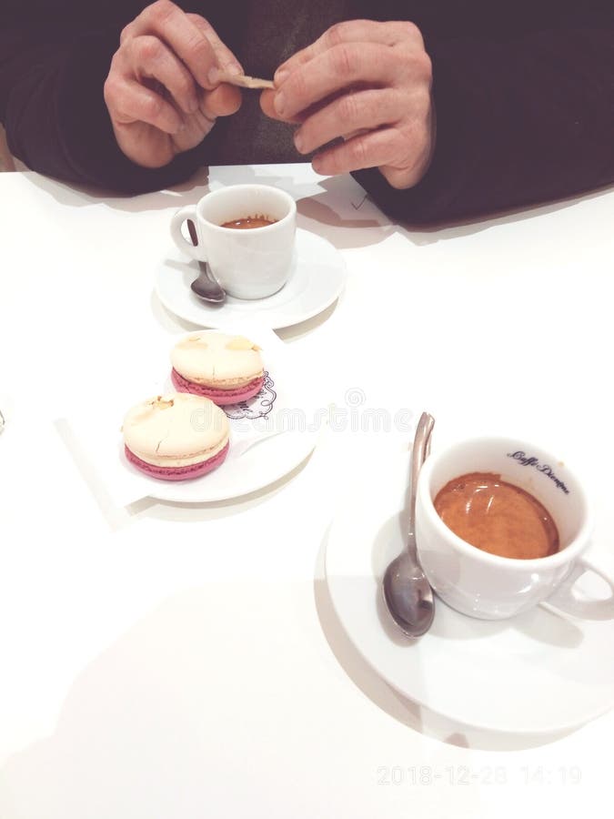 Coffee time for two! stock image. Image of time, coffee - 146718691