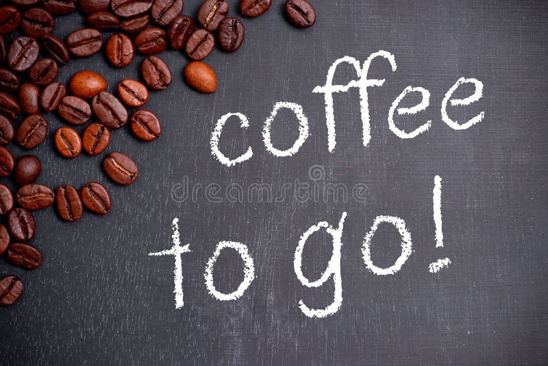 Coffee to go stock image. Image of espresso, marketing - 24093433