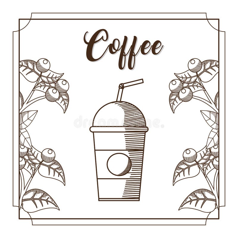 Coffee to go stock vector. Illustration of breakfast - 111032331