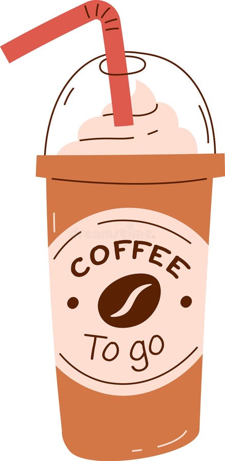 Coffee To Go Cup stock vector. Illustration of takeaway - 293788775
