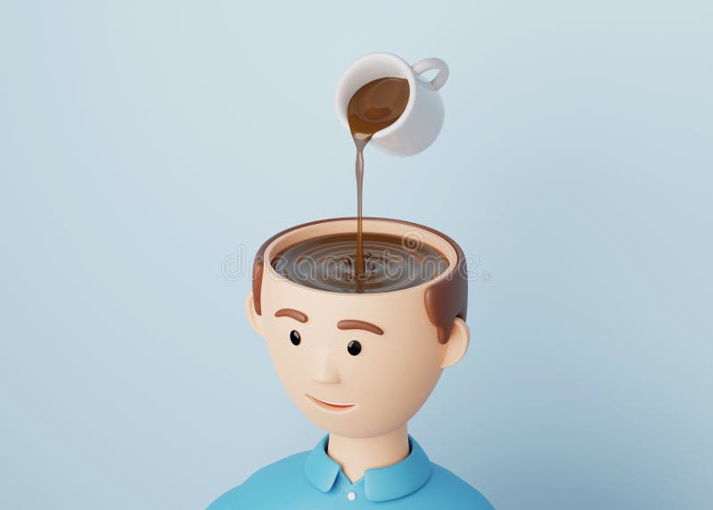 3d Man Coffee Stock Illustrations – 1,783 3d Man Coffee Stock ...