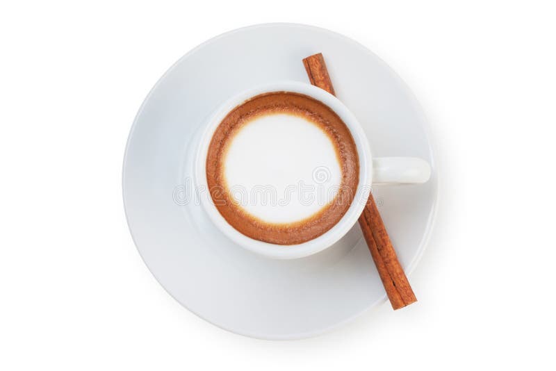 Coffee top view stock image. Image of cappuchino, elegant - 36985603