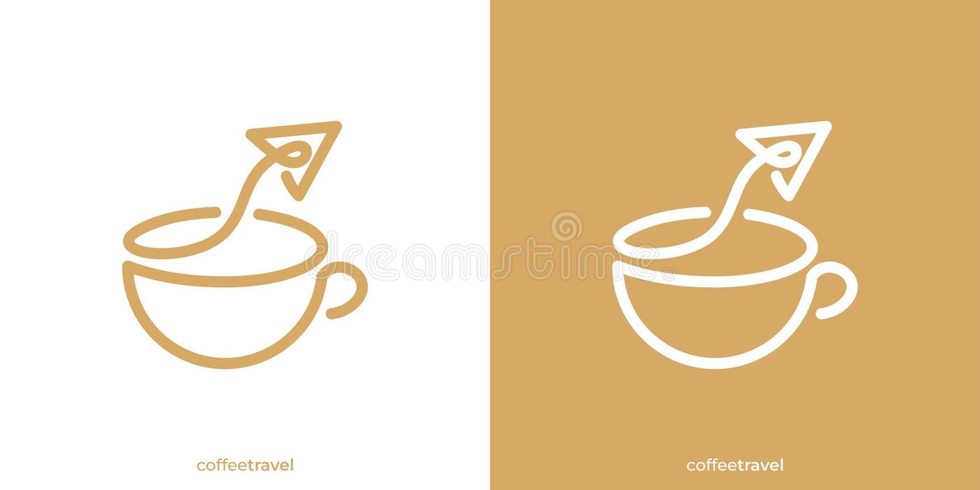 Plane Coffee Logo Stock Illustrations – 545 Plane Coffee Logo Stock ...