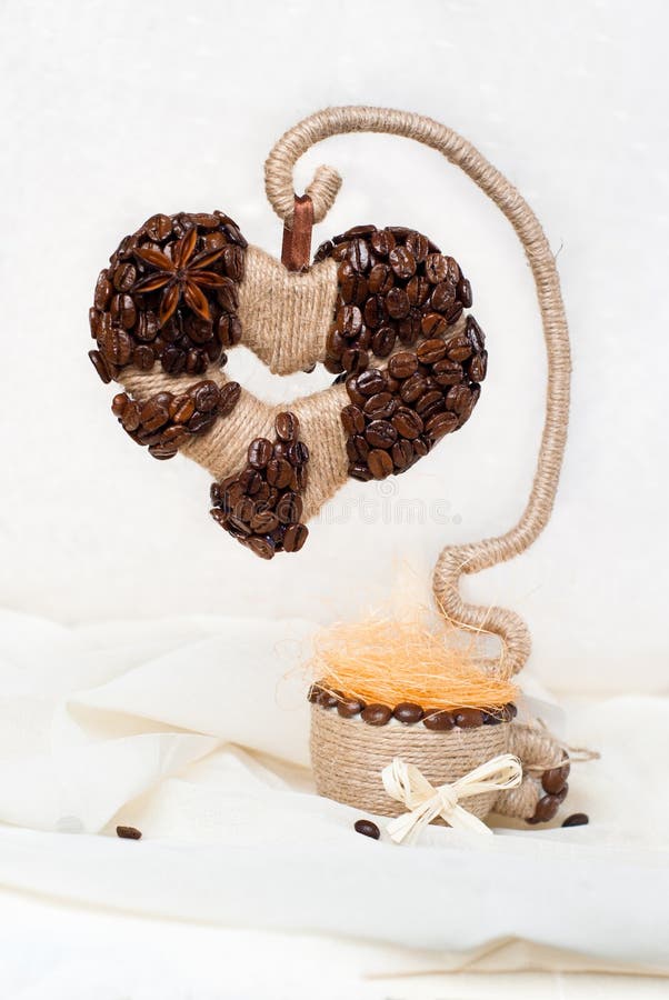 Coffee Tree of love stock photo. Image of tree, topiary - 48545090