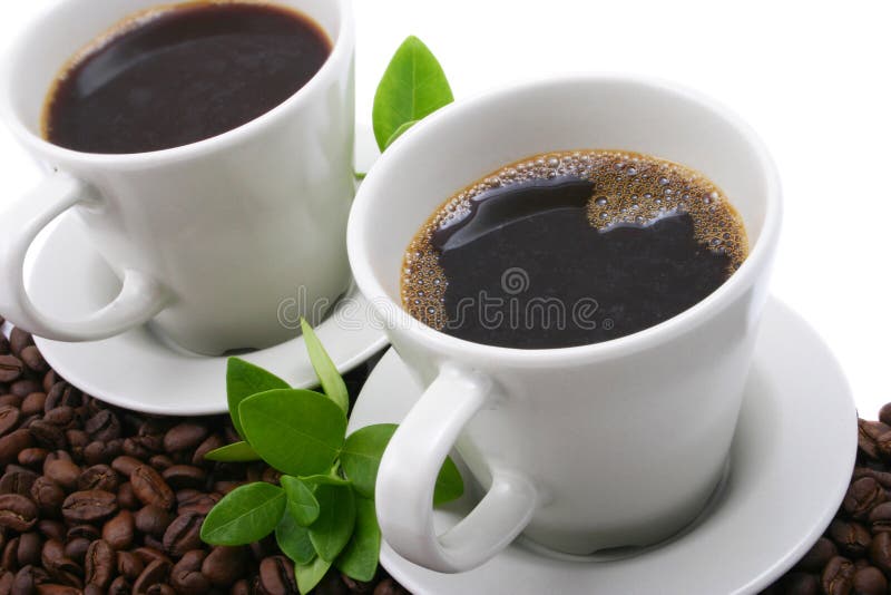 Coffee for two stock image. Image of dinner, energy, cappucino - 800447