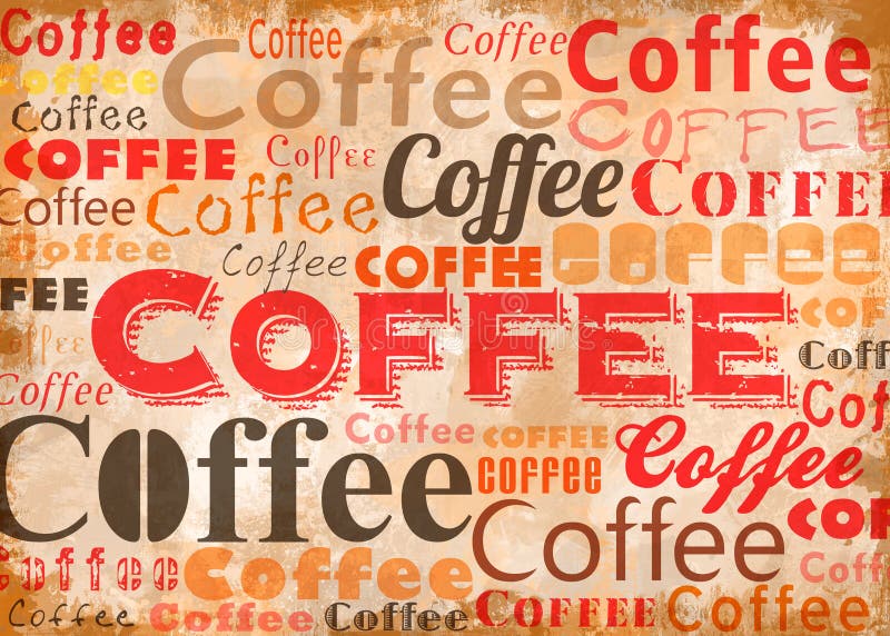 Coffee Typo Collage Stock Illustrations – 13 Coffee Typo Collage Stock ...
