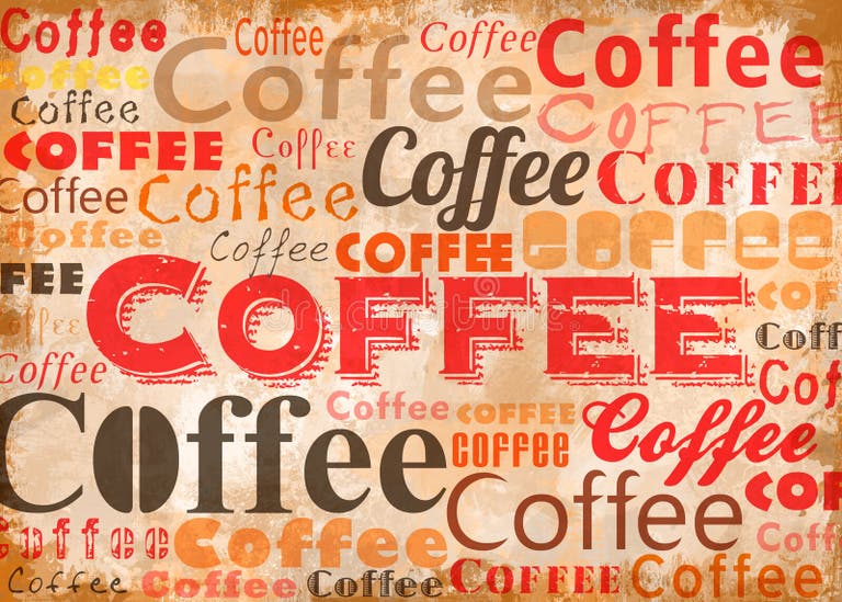 Coffee Typo Collage Stock Illustrations – 13 Coffee Typo Collage Stock ...