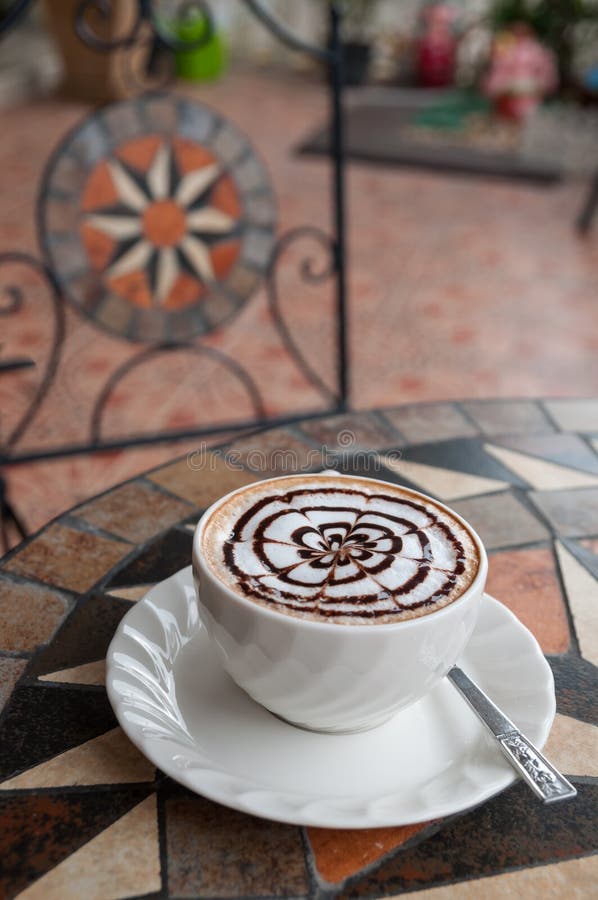 Coffee on vacation stock image. Image of cappuccino, beverage - 33194167
