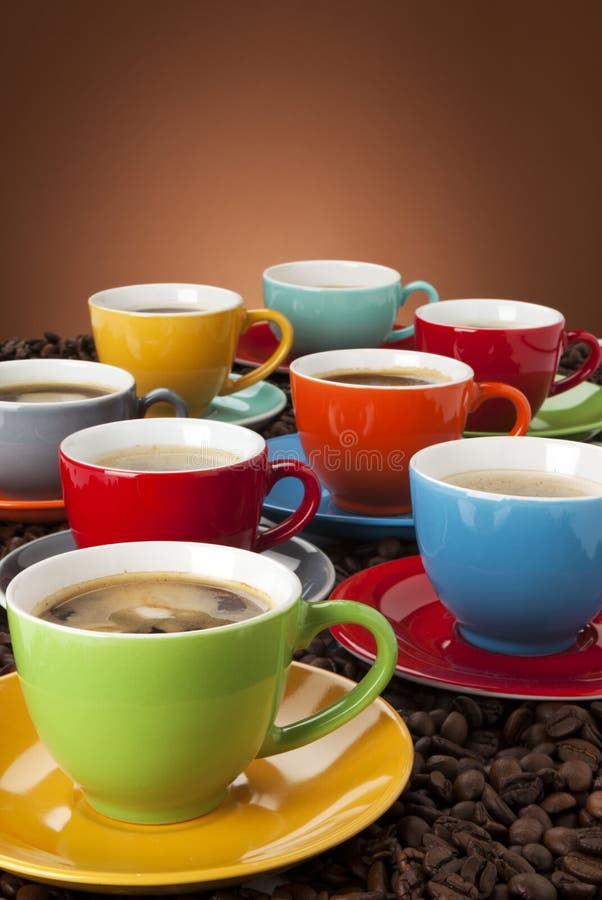 Coffee variety stock image. Image of coffee, color, espresso - 18684969