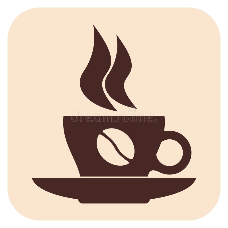 Coffee vector icons stock vector. Illustration of cafe - 92191087
