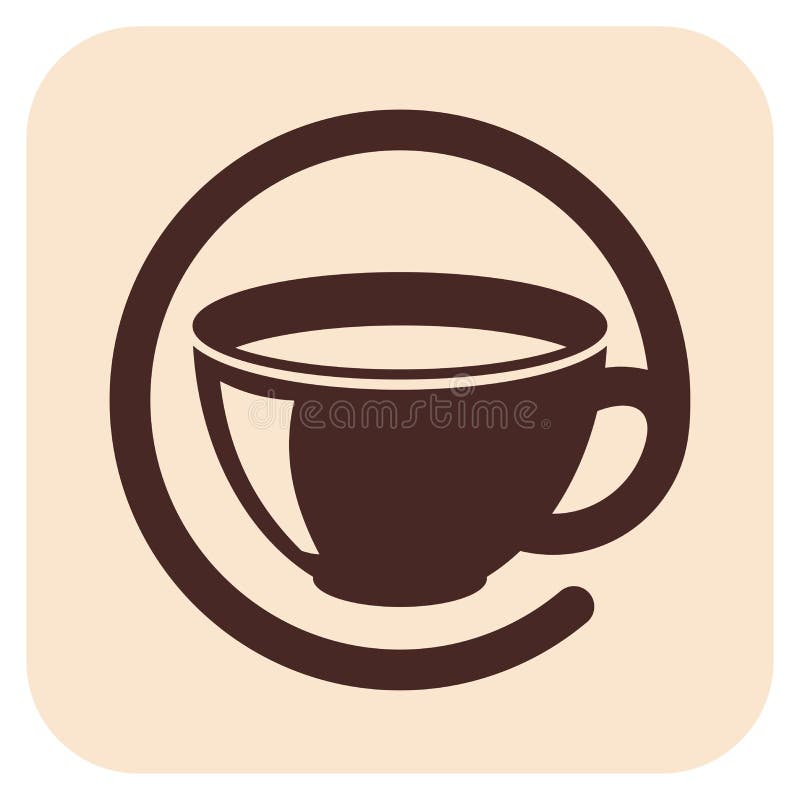 Coffee vector icons stock vector. Illustration of cafe - 92191087