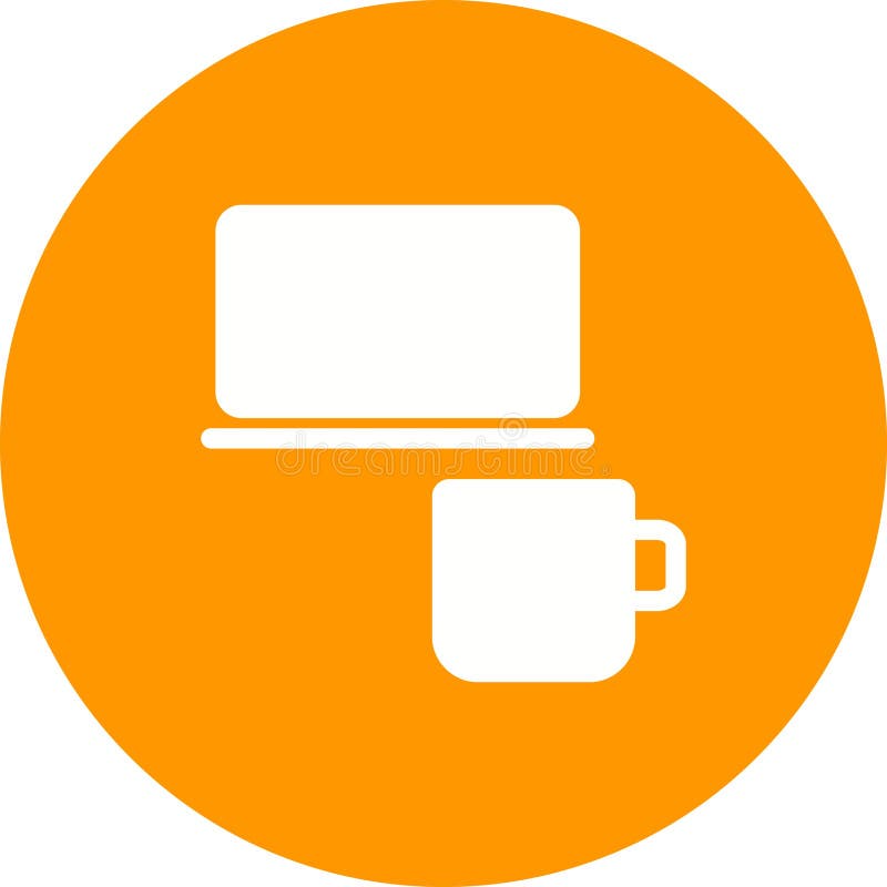 Coffee and Work stock vector. Illustration of office - 79405783