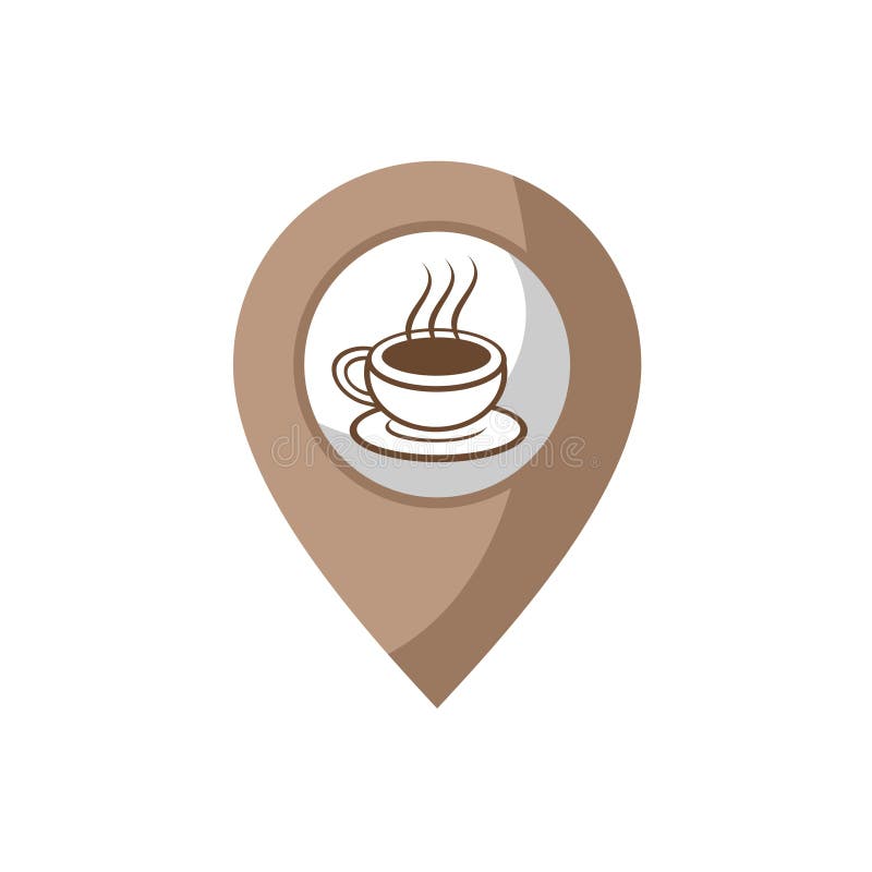 Coffee sign stock vector. Illustration of tone, brown - 28312567