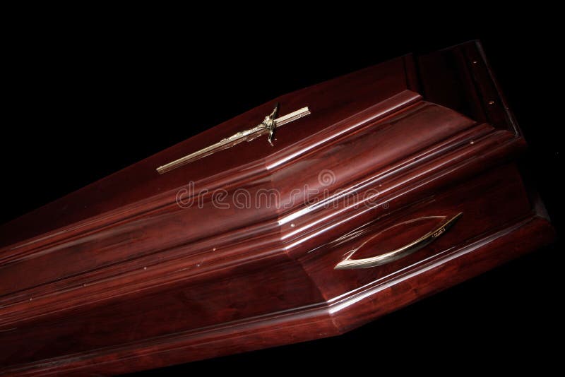 Coffin stock photo. Image of shiny, handmade, dead, handle - 9027268
