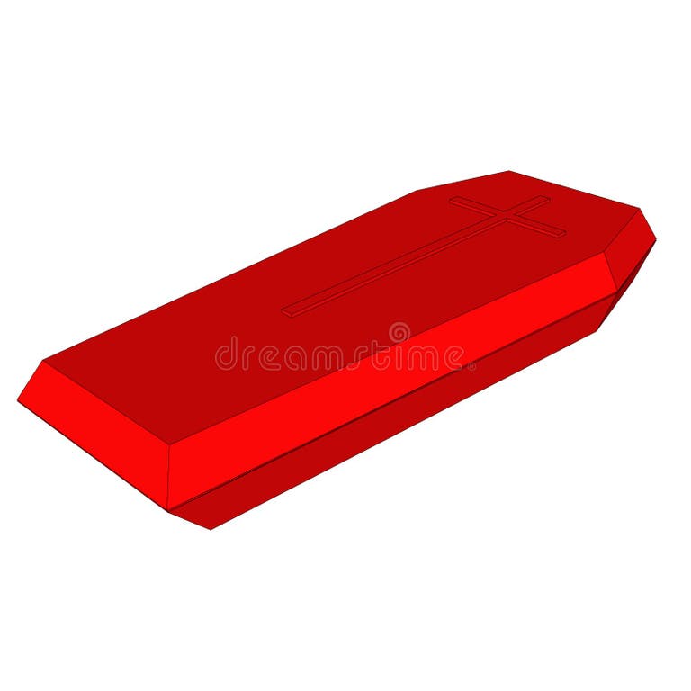 Red Coffin Shape Stock Illustrations – 193 Red Coffin Shape Stock ...