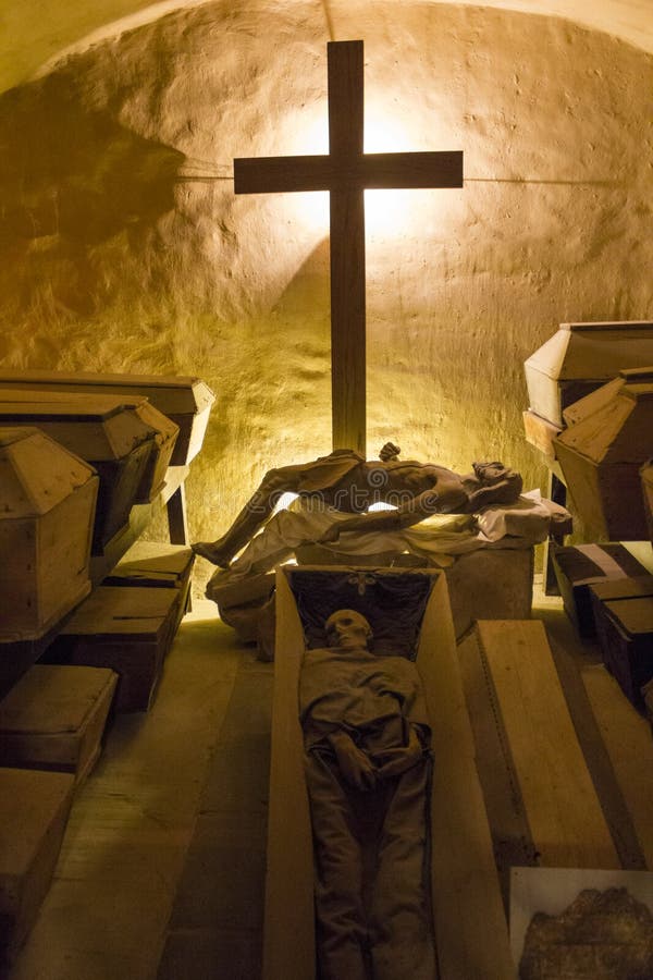 Skull chapel in Poland stock photo. Image of wall, small - 142085166