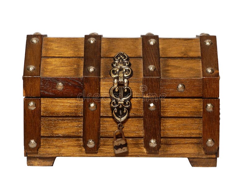 Coffre image stock. Image du coffre, antiquité, isolement - 193895