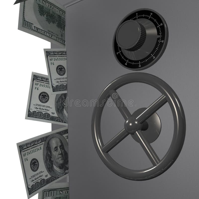 Coffre-fort De Haute Résolution D'image. Illustration Stock ...