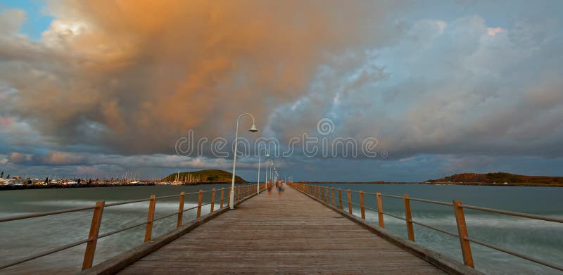 Coffs Harbour marina stock image. Image of coast, south - 3908099