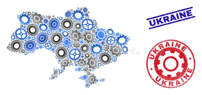 Gradiented Randomized Cogs Stock Illustrations – 41 Gradiented ...