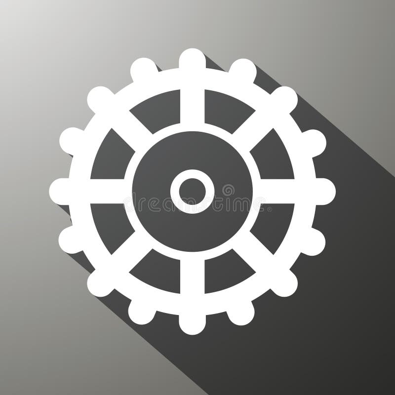 Cog Icon, Gear Illustration. Stock Vector - Illustration of management ...
