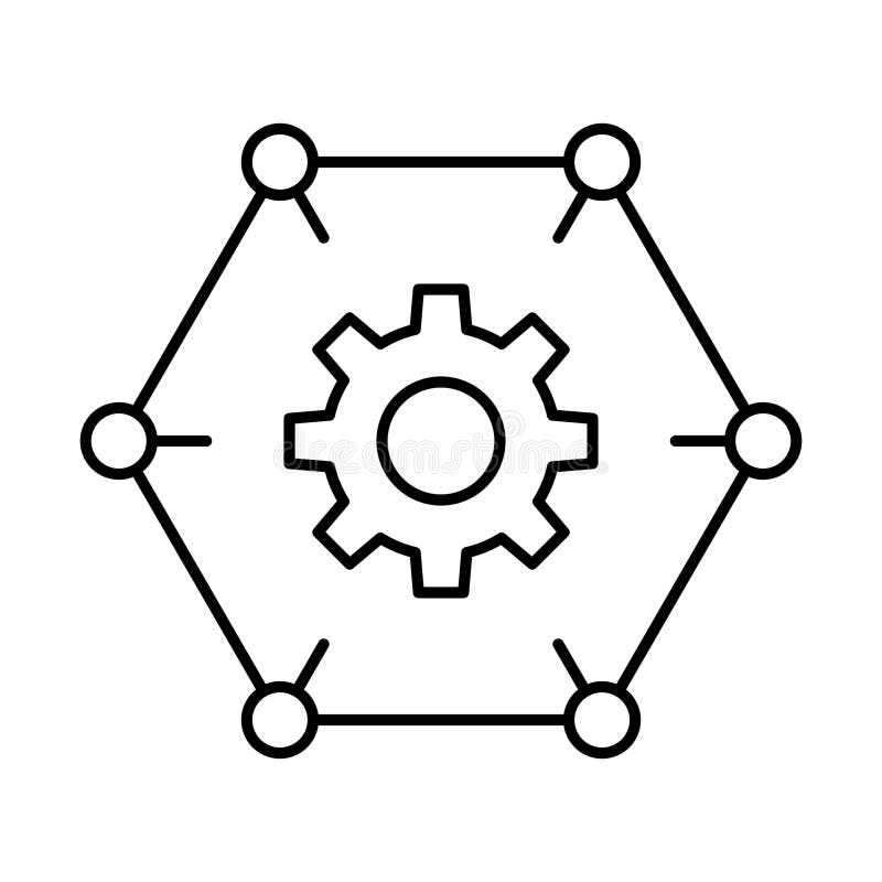 Cog, Implement Vector Icon Which Can Easily Modify or Edit Stock Vector ...