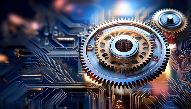 Cog and Mechanical Gear Systems, Featuring Elements Like Cogs, Gears ...