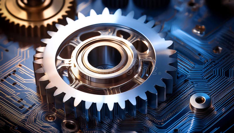 Cog and Mechanical Gear Systems, Featuring Elements Like Cogs, Gears ...