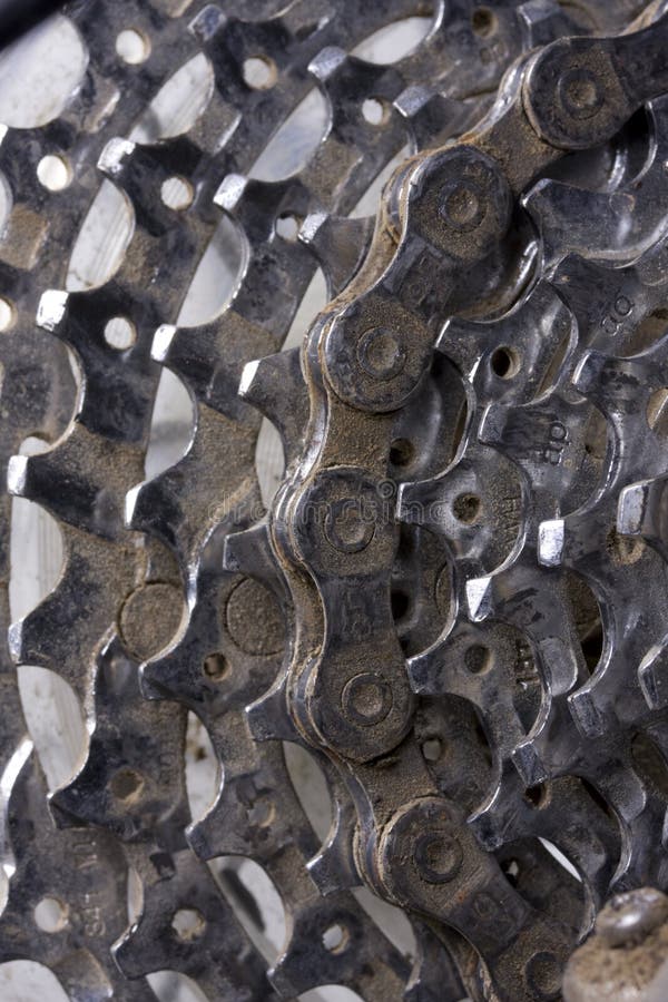 Mountain bike chain stock photo. Image of bike, grass - 1718746