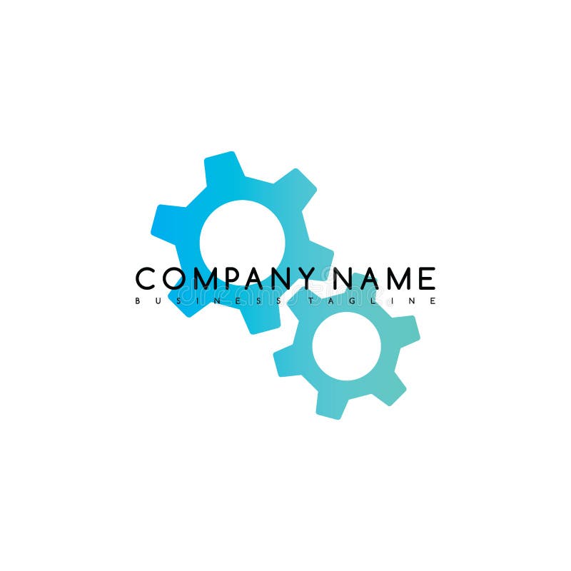 Cog Setting Brand Template Logo Logotype Theme Art Stock Vector ...