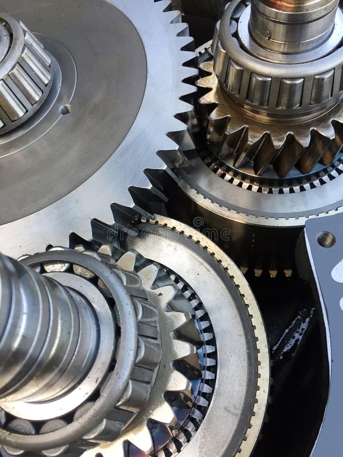 Cog System in the Parts of Car Stock Image - Image of repair, chrome ...