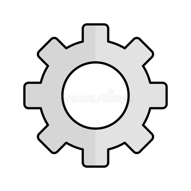 Cog Vector Icon Which Can Easily Modify or Edit Stock Vector ...