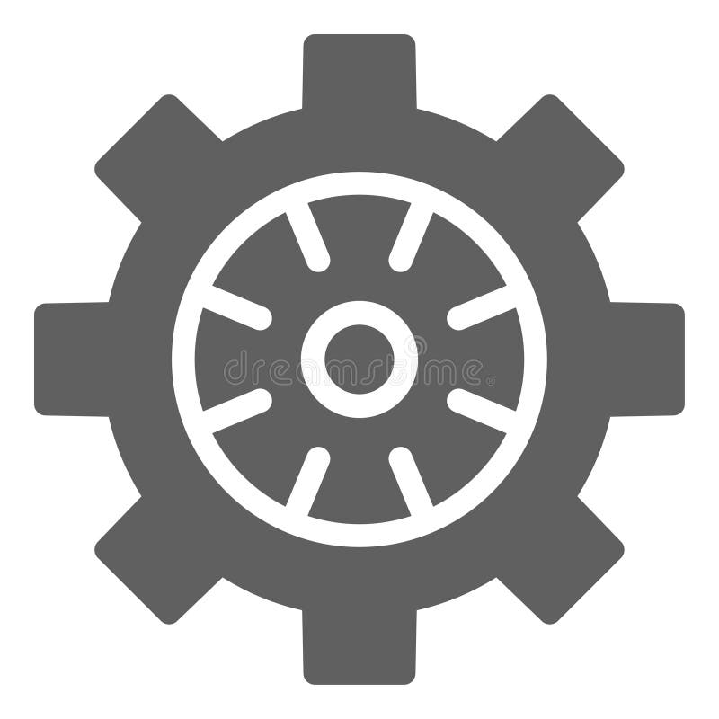 Engineer Symbol, Engineering Sign, Cogwheel Sign in the Industry Stock ...