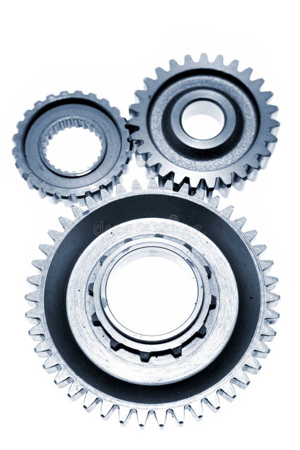 Cog Wheels stock photo. Image of gears, conceptual, three - 6682282