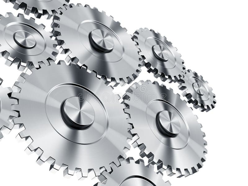 Cog wheels stock illustration. Illustration of precision - 8638748