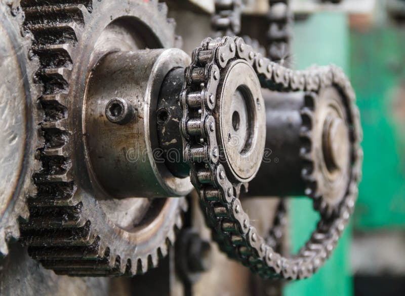 Cog wheels in the machine stock photo. Image of manufacturing - 32131718