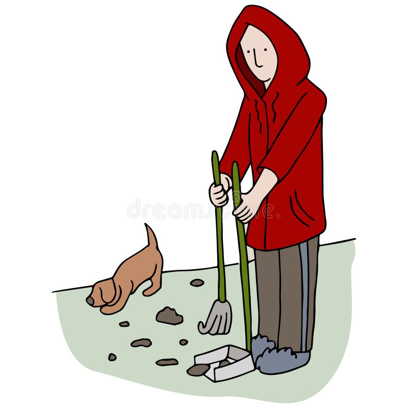 Coger impulso del perro ilustración del vector. Ilustración de vector ...