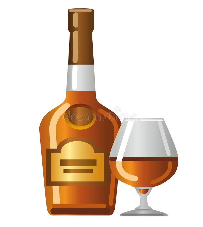 Cognac icon stock illustration. Illustration of icon - 32500868