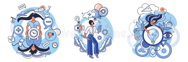 Visualizing Time Management, Creative Thinking and Innovation Concepts ...