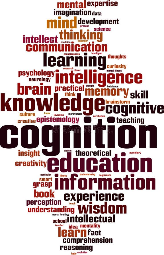 Cognition word cloud stock vector. Illustration of practical - 237578635
