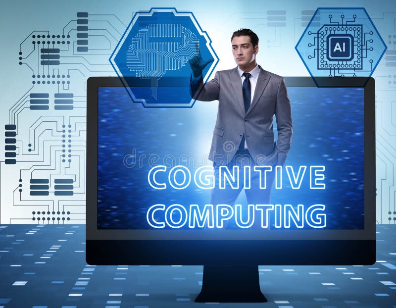 Cognitive Computing Concept As Modern Technology Stock Image - Image of ...