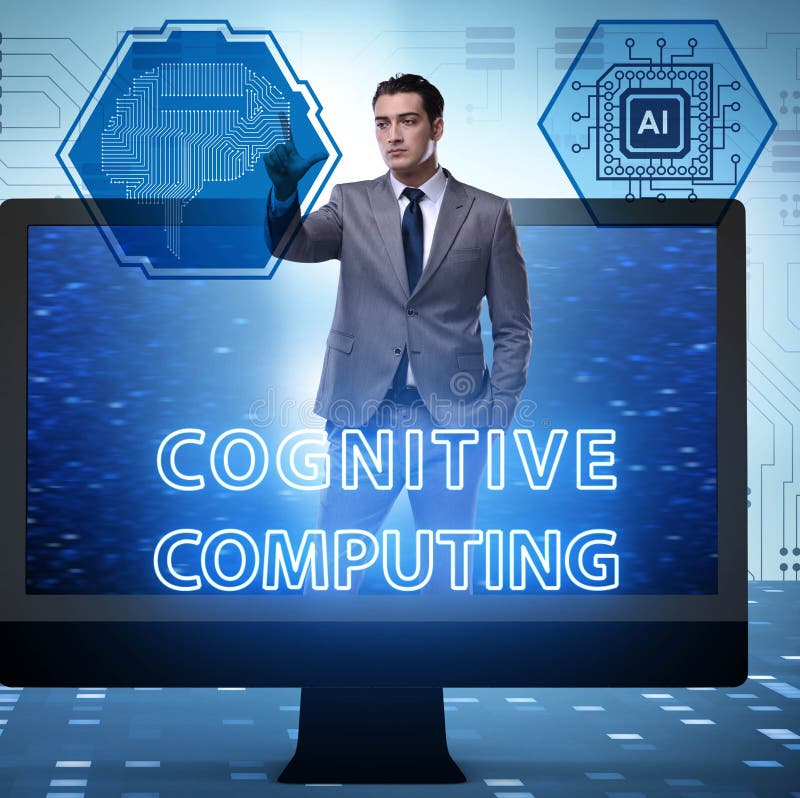Cognitive Computing Concept As Modern Technology Stock Image - Image of ...