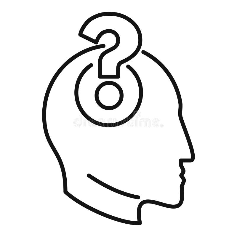 Cognitive Power Icon Outline Vector. Solitary Science Stock Vector ...